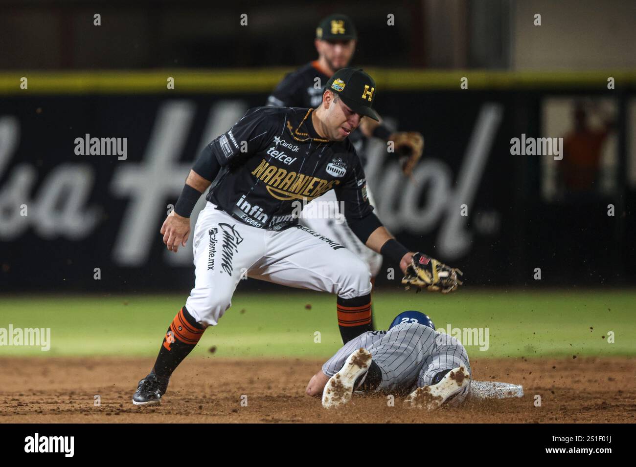 HERMOSILLO, MEXICO - OCTOBER 31: Kevin Villanicencio of the Yaquis de ...