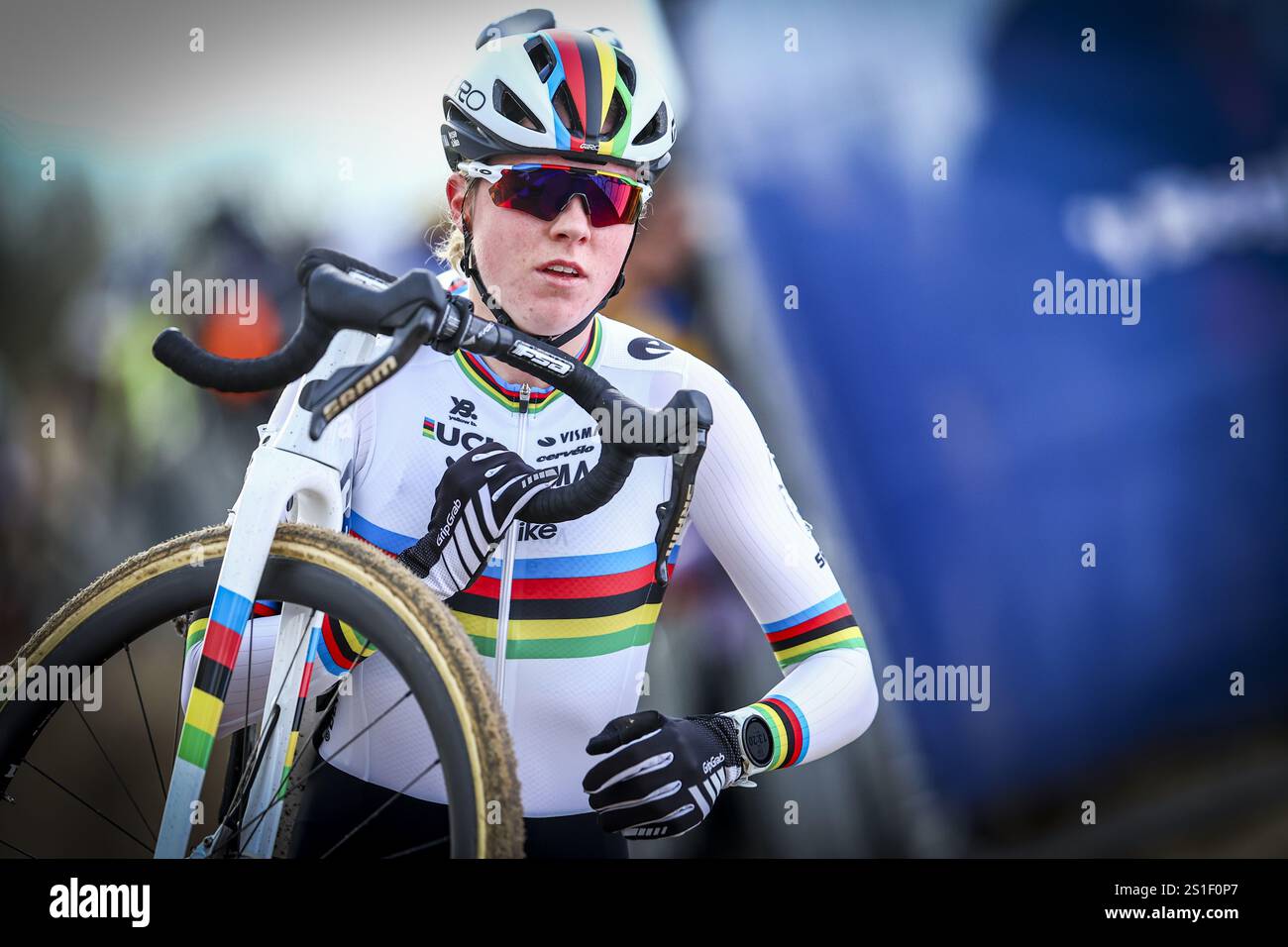 Koksijde, Belgium. 03rd Jan, 2025. Dutch Fem Van Empel pictured in ...