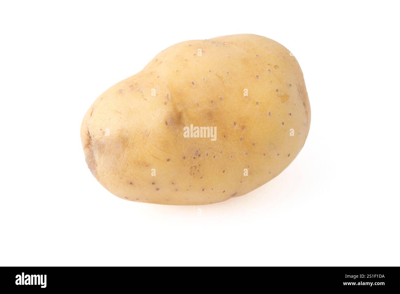 Still life. Close up of a potato on a white background Stock Photo - Alamy