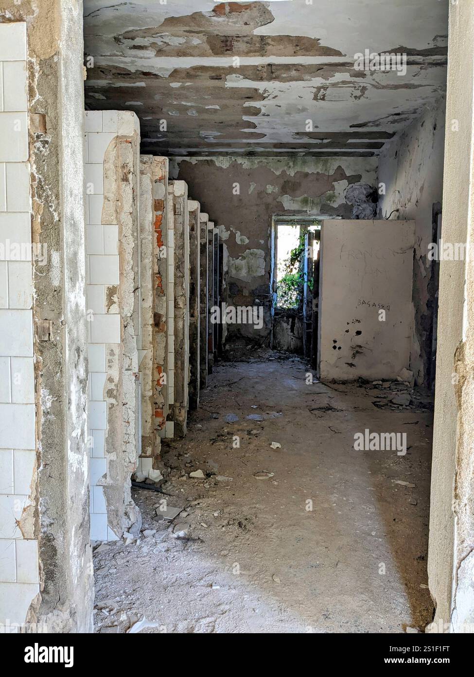 Abandoned military base Stock Photo - Alamy