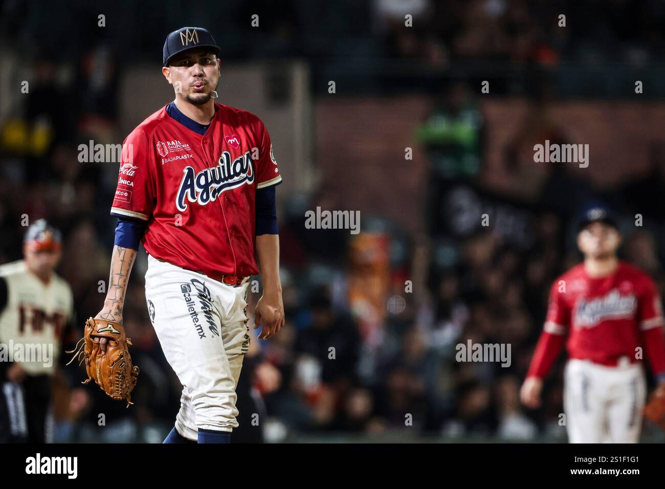 HERMOSILLO, MEXICO - NOVEMBER 29: Manuel Chavez, starting pitcher for ...