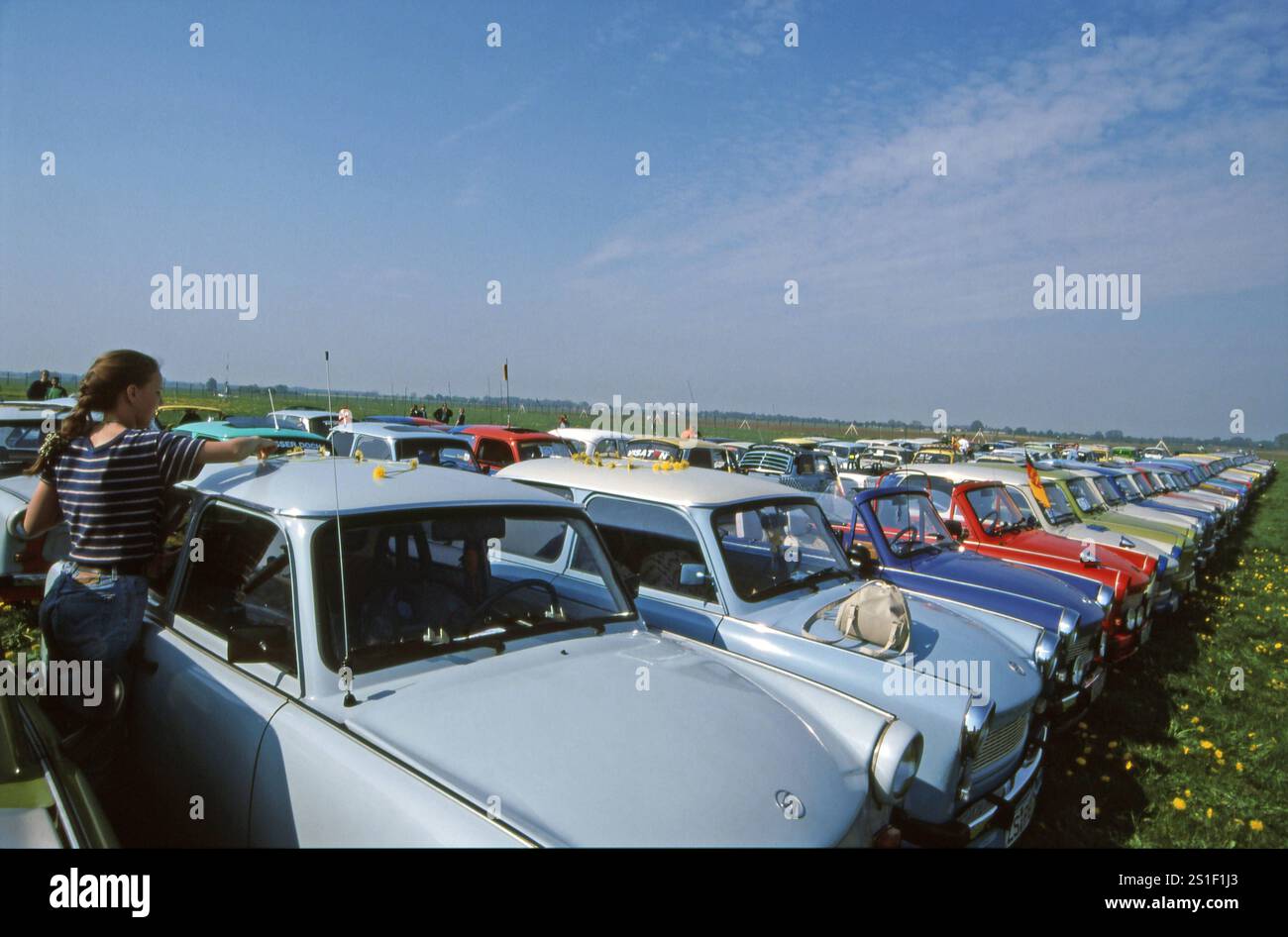 02.05.1998 Trabi Treffen Anklam Deutschland/ Mecklenburg Vorpommern ...
