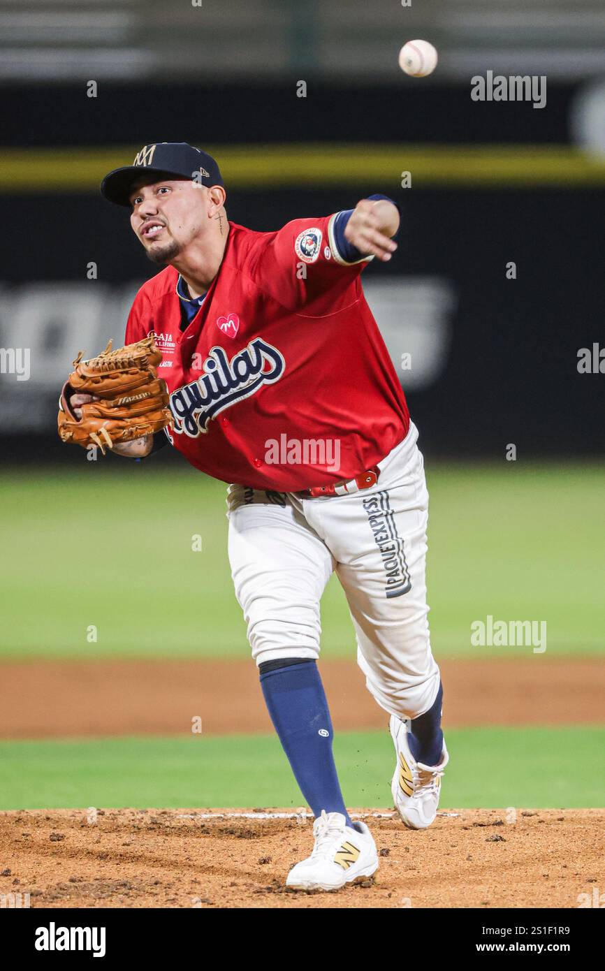 HERMOSILLO, MEXICO - NOVEMBER 29: Manuel Chavez, starting pitcher for ...