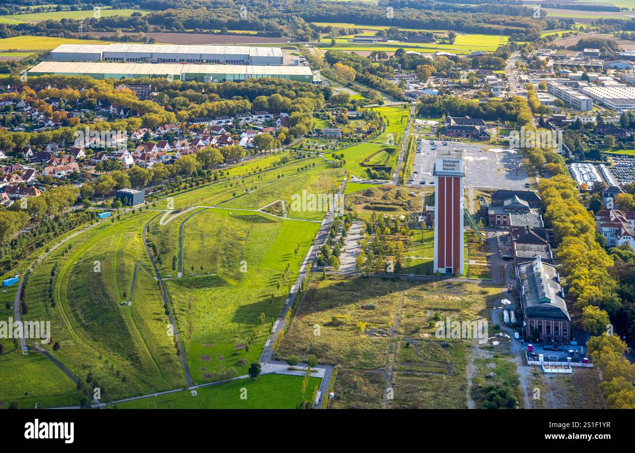 Friedrich heinrich colliery park hi-res stock photography and images ...