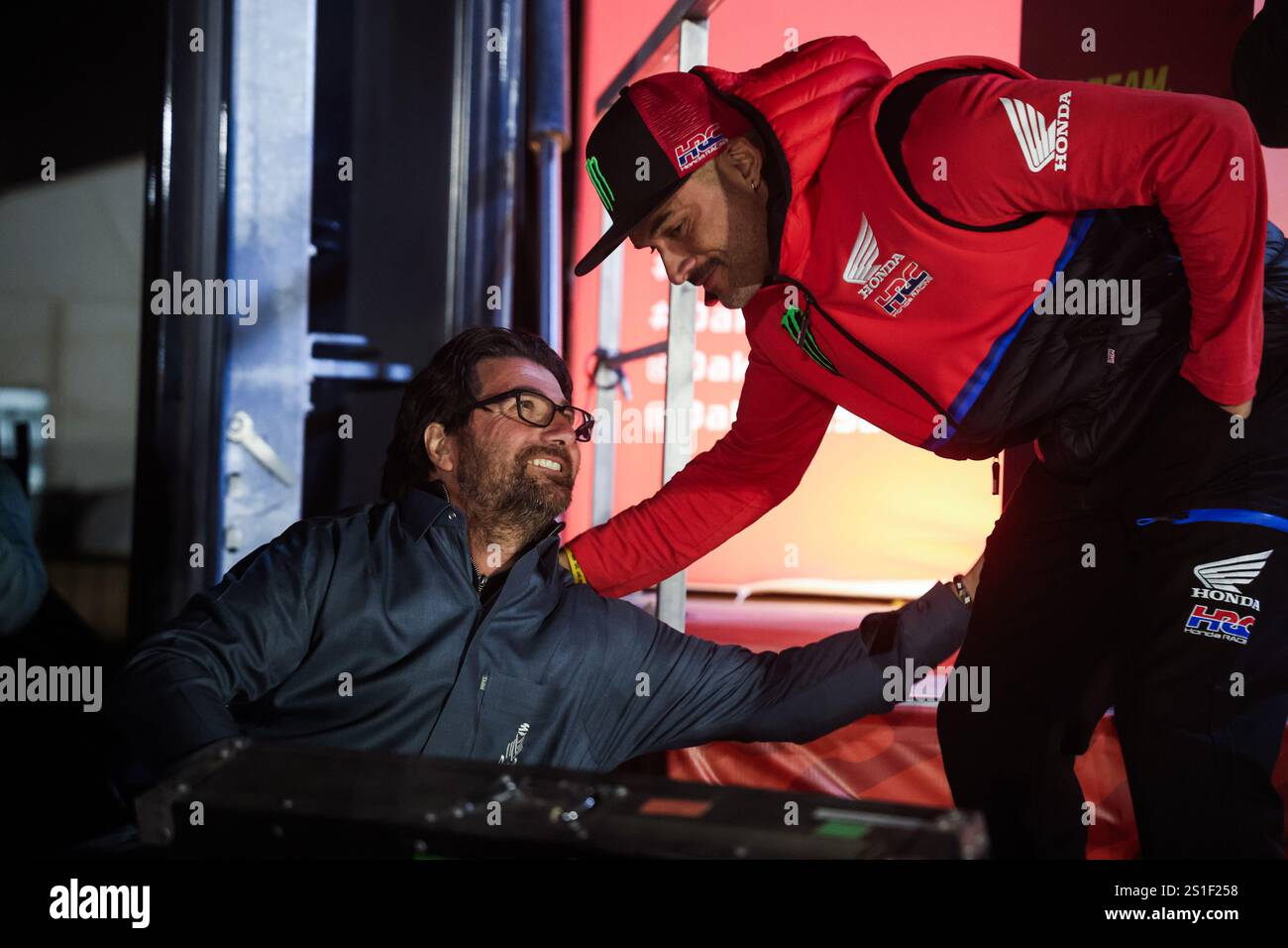 CASTERA David, Director of the Dakar Rally, QUINTANILLA Pablo (chl ...