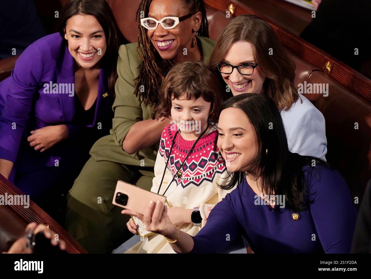 Washington, United States. 03rd Jan, 2025. Rep. Alexandria Ocasio ...