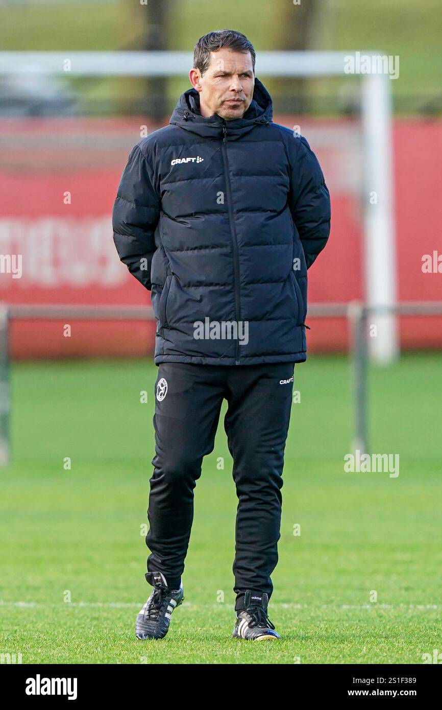 ALMERE, NETHERLANDS - JANUARY 3: head coach Jeroen Rijsdijk of Almere ...