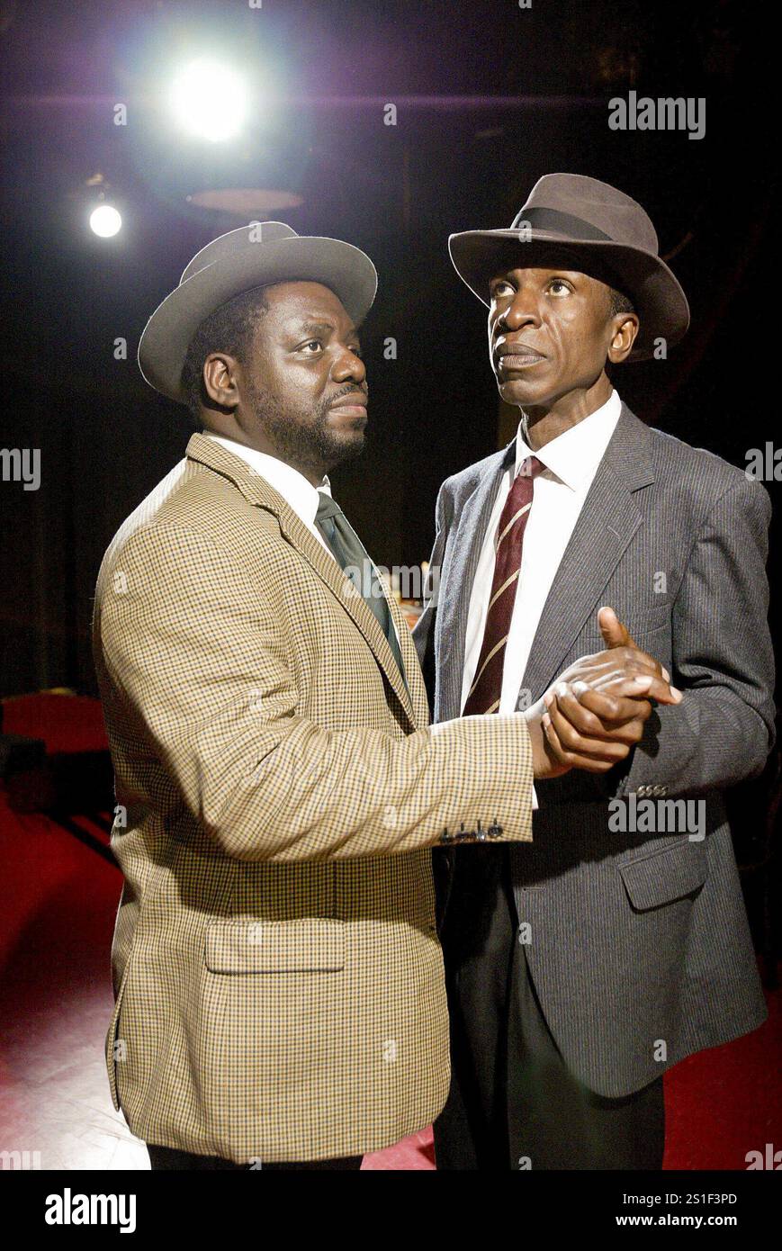 l-r: David Webber (Willie), Ewart James Walters (Sam) in MASTER HAROLD...AND THE BOYS by Athol ...