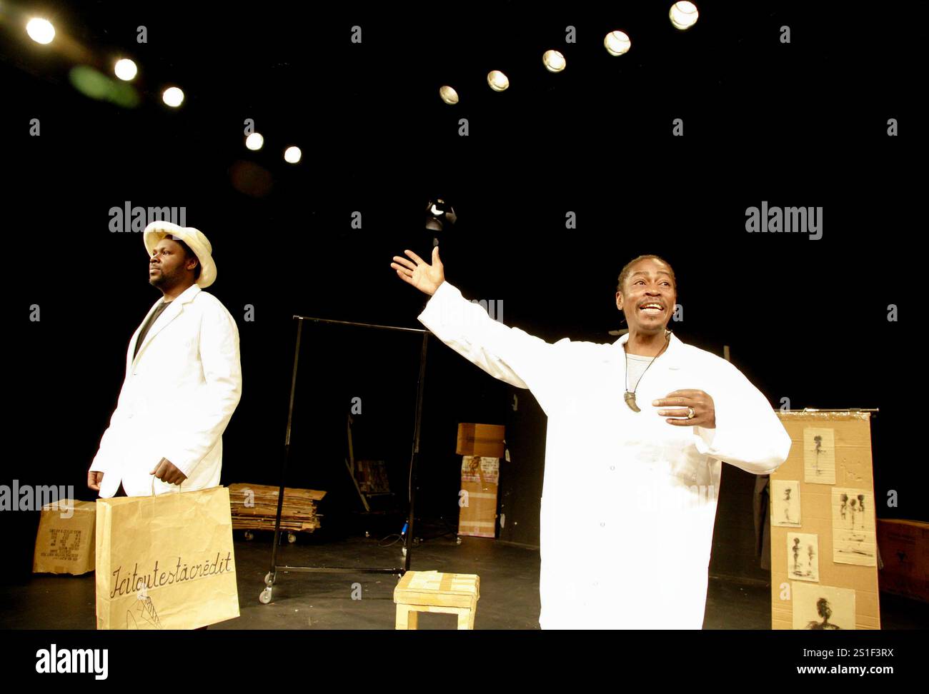 l-r: Pitcho Womba Konga (Robert Zwenlizima, formerly Sizwe Banzi ...