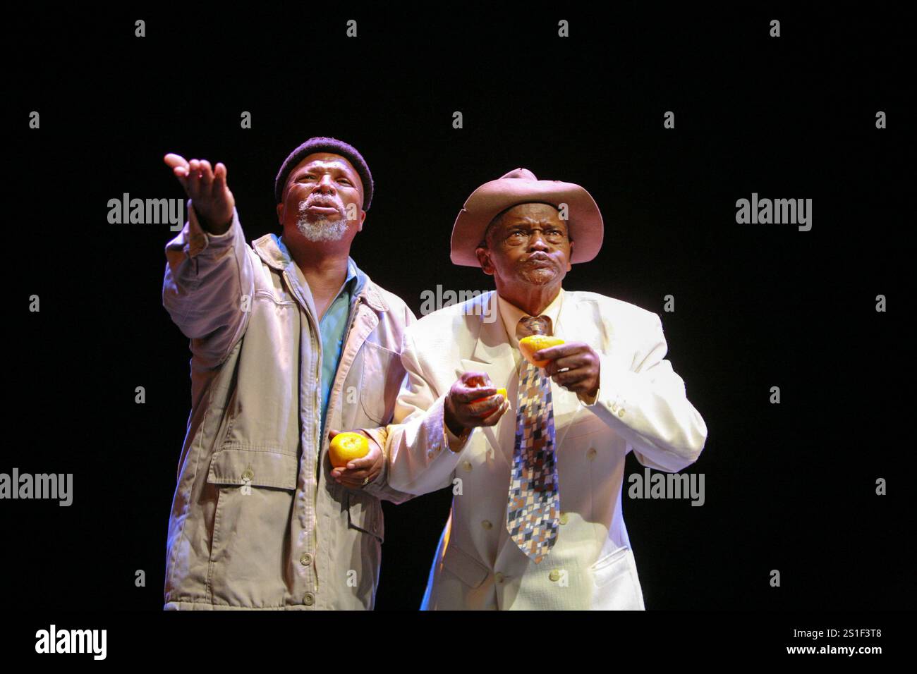 l-r: John Kani (Styles), Winston Ntshona (Robert Zwenlizima, formerly ...