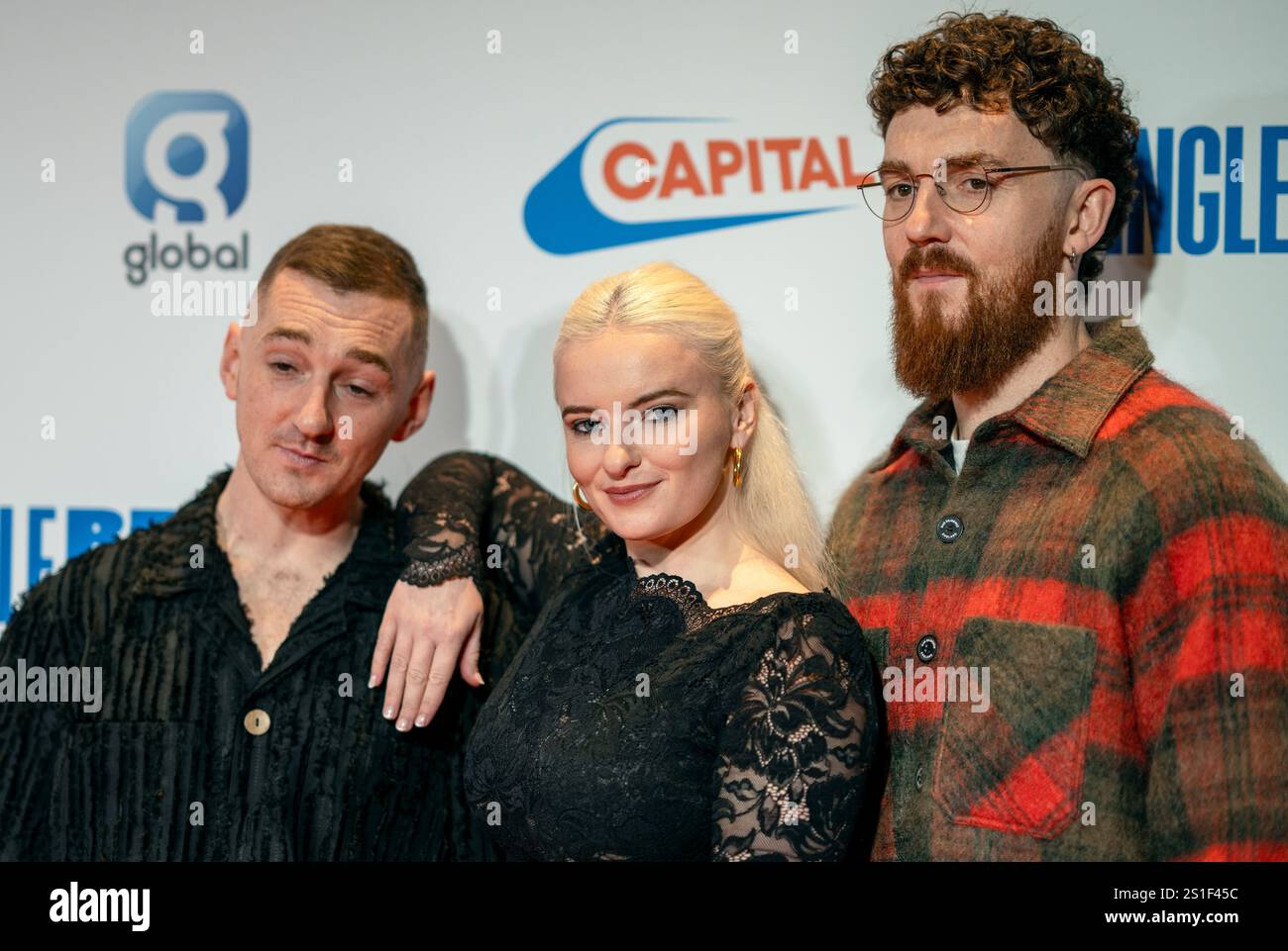 LONDON, ENGLAND - DECEMBER 07: Clean Bandit (band) attends Capital's ...