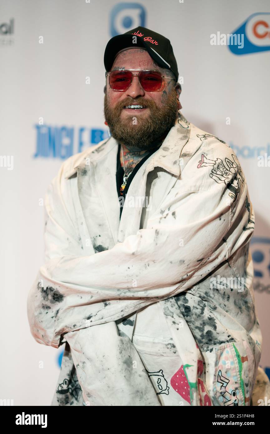 LONDON, ENGLAND - DECEMBER 07: Teddy Swims attends Capital's Jingle ...