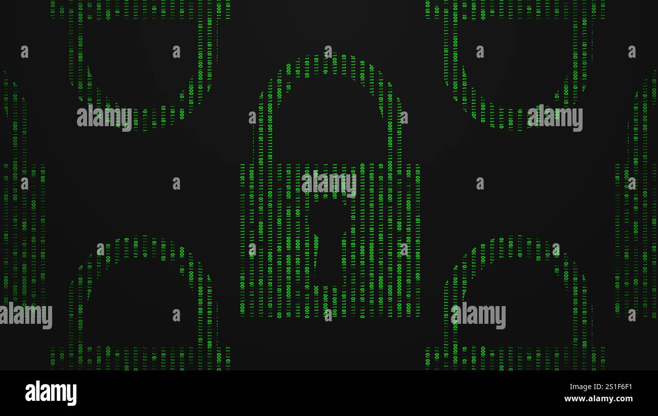 Cyber security technology bug animation hi-res stock photography and ...