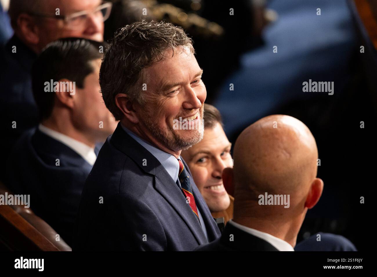 Rep. Thomas Massie (R-Ky.) is seen immediately after he voted against ...