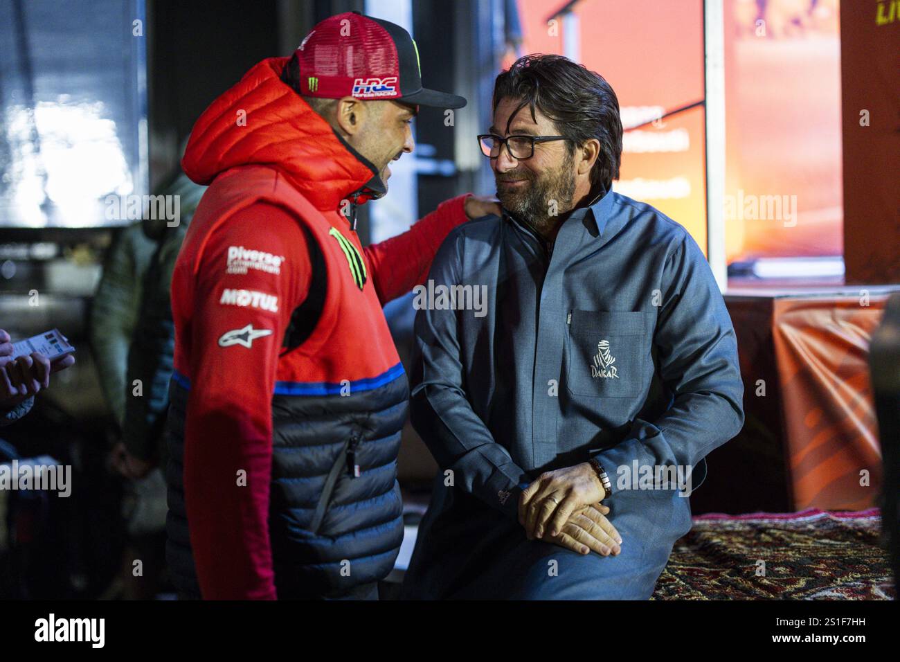 CASTERA David, Director of the Dakar Rally, portrait at Starting order ...