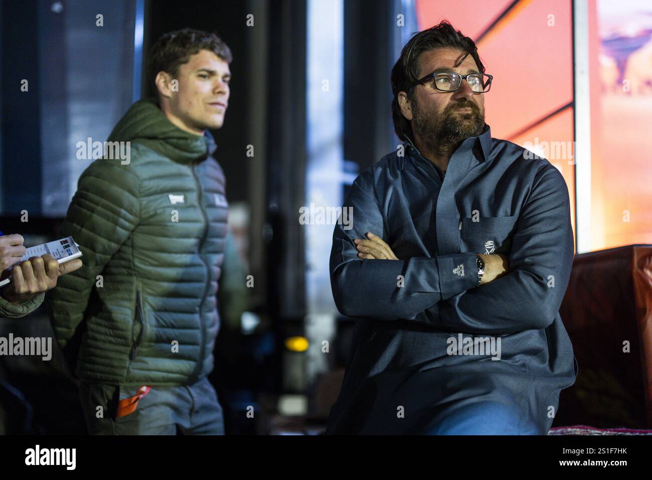 CASTERA David, Director of the Dakar Rally, portrait at Starting order ...