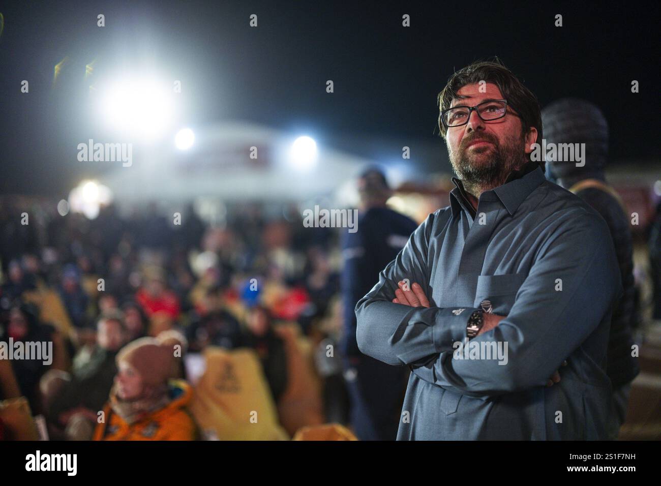 CASTERA David, Director of the Dakar Rally, portrait at Starting order ...