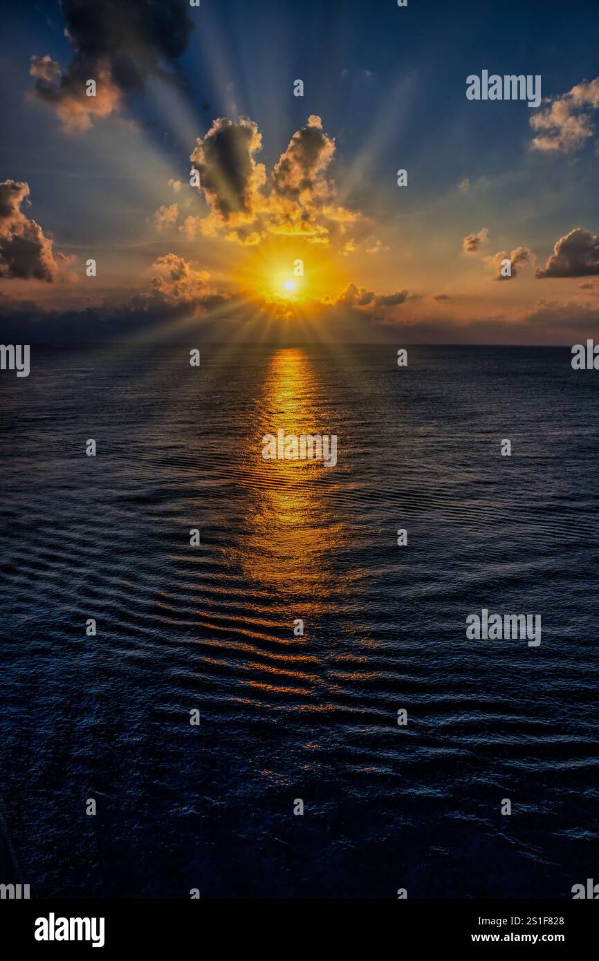 Sunlight breaks through dramatic hi-res stock photography and images - Alamy