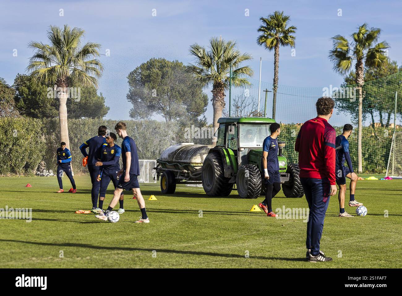 Cadiz, Spain. 03rd Jan, 2025. Cadiz, 03-01-2025. Dutch Eredivisie ...