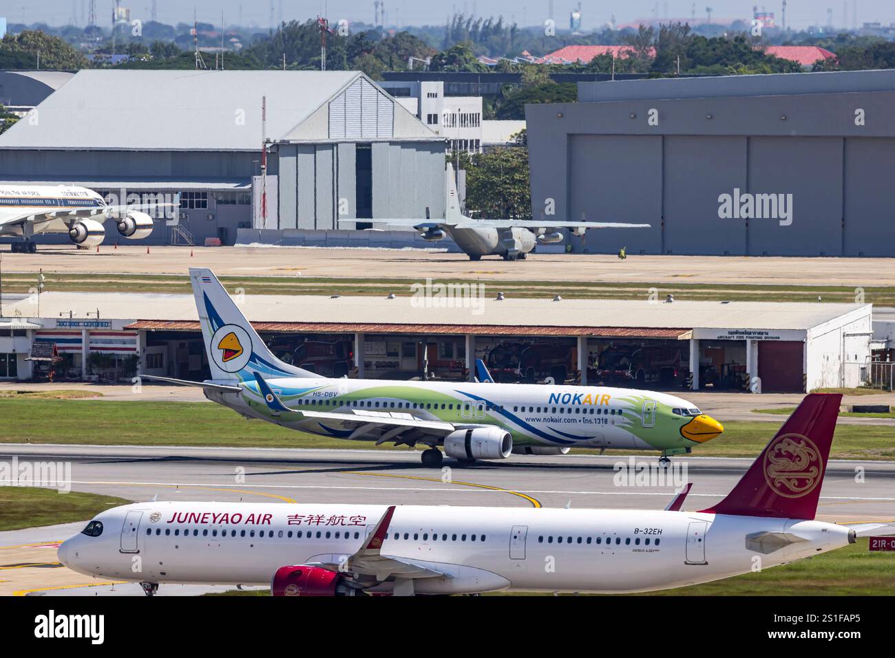 Flughafen Flughafen Bangkok-Don Mueang, Registrierung: HS-DBV, NOK AIR ...