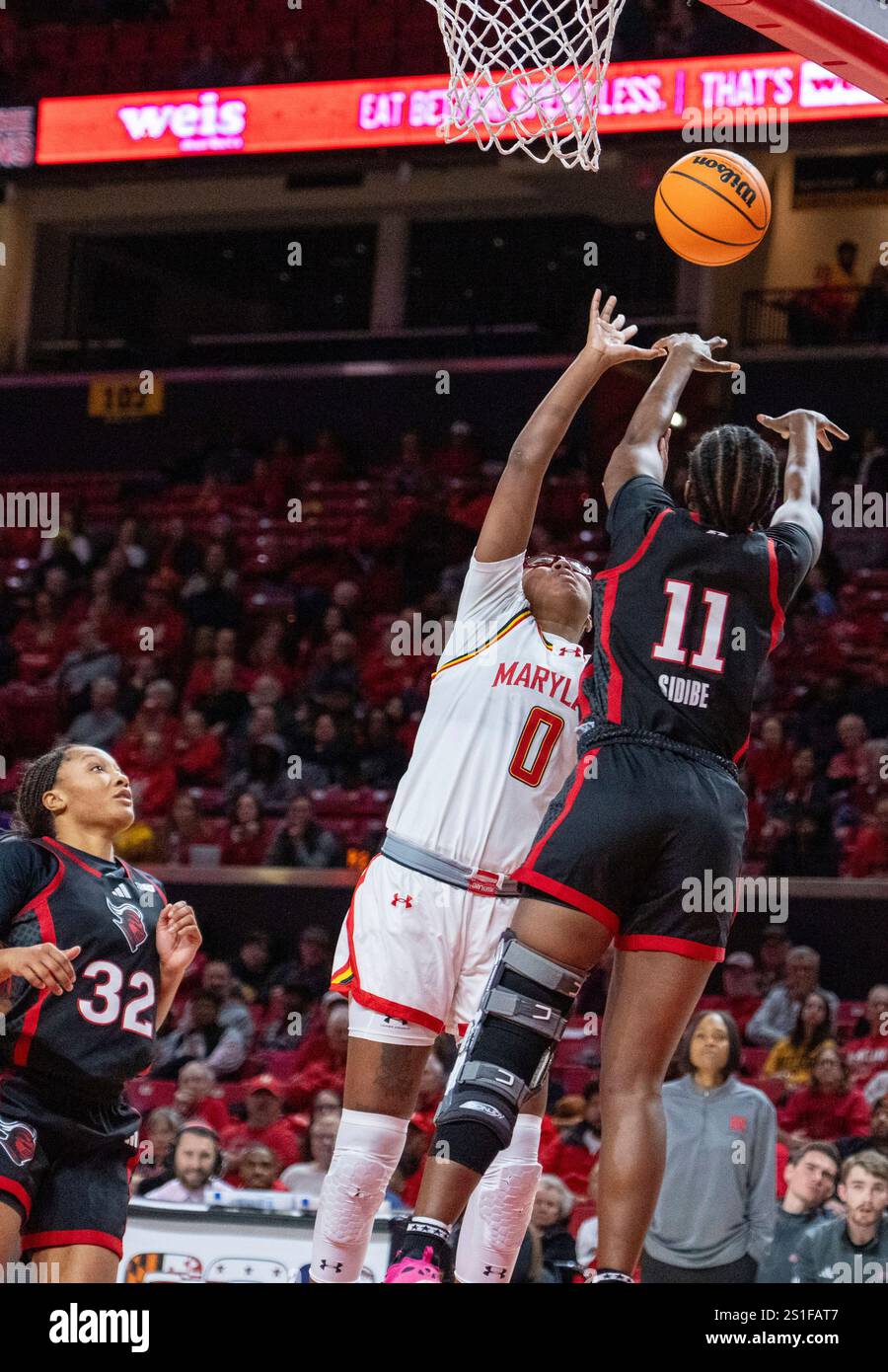 COLLEGE PARK, MD - JANUARY 02: Maryland Terrapins guard Shyanne Sellers ...