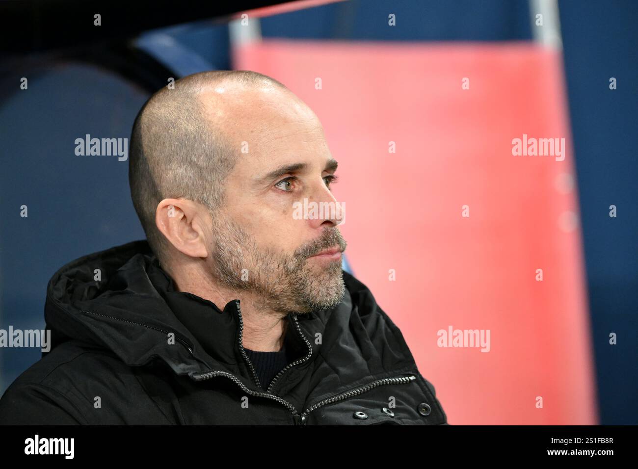 Bruno BALTAZAR (Entraineur Caen SMC) during the Ligue 2 BKT match ...