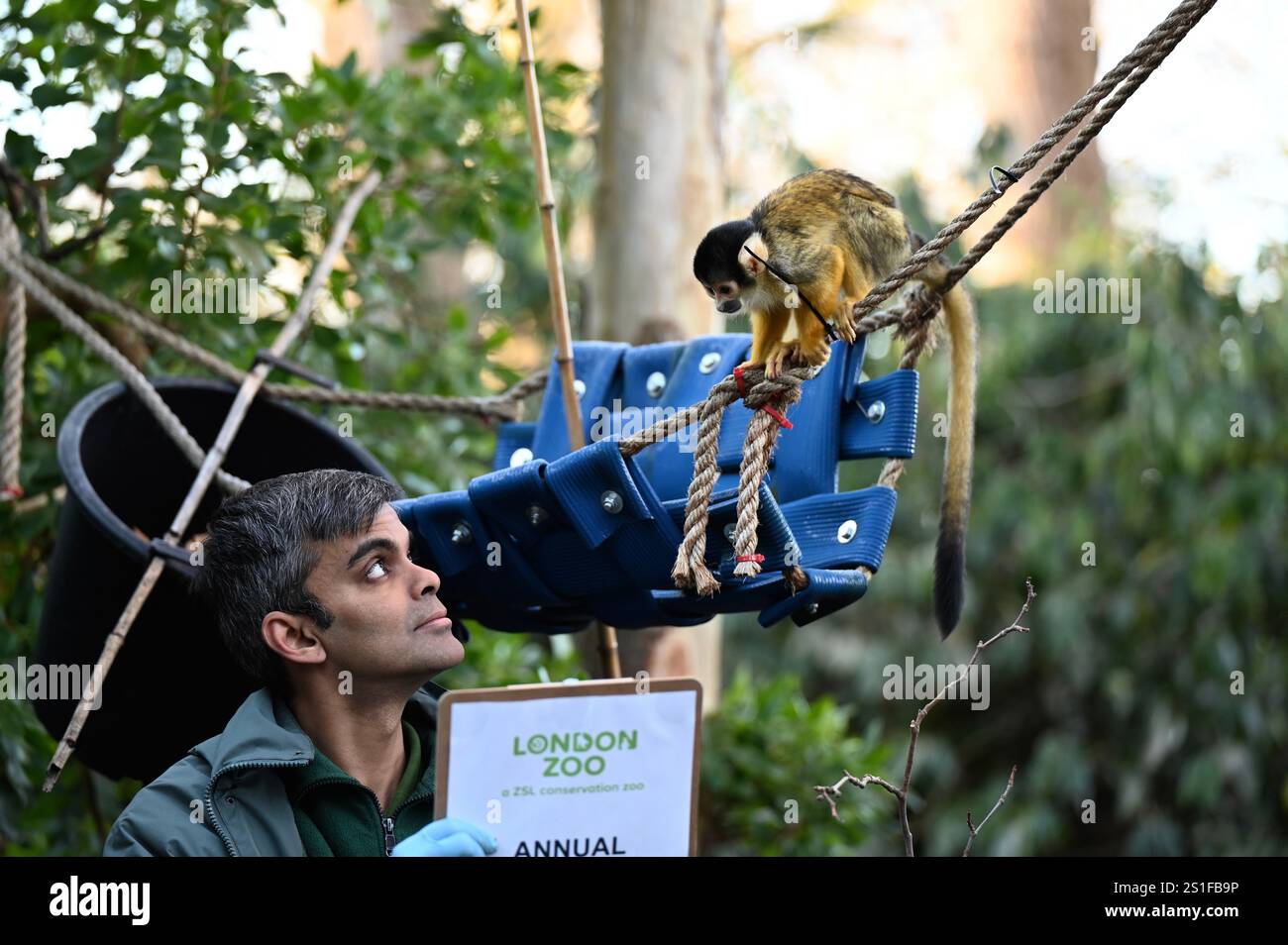 Today (3 Jan 2025), zookeepers at London Zoo readied their clipboards ...