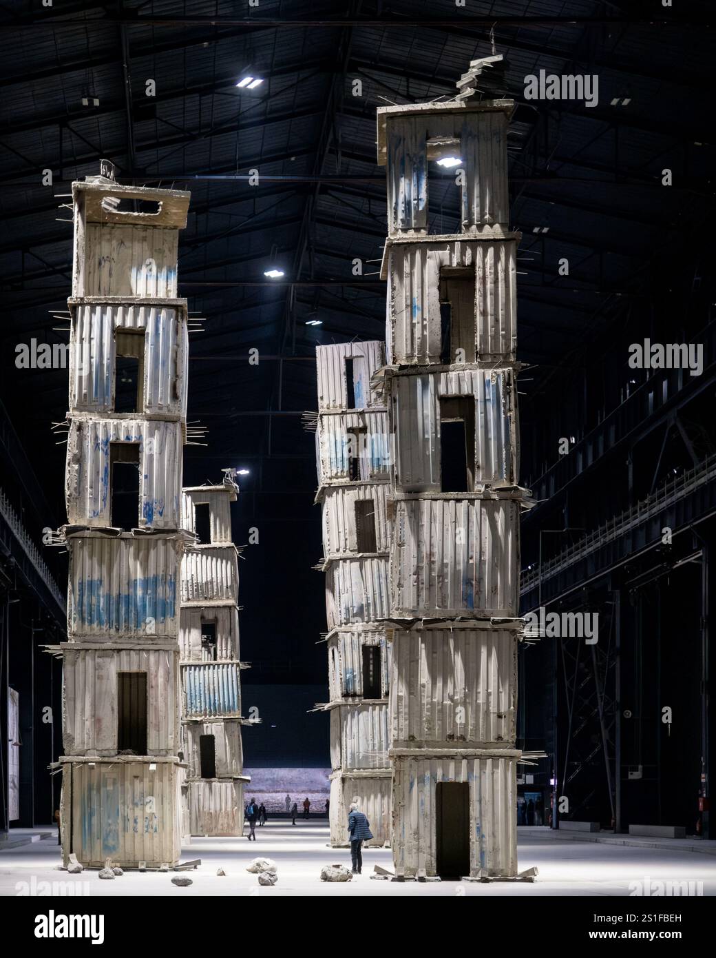Anselm Kiefer, The Seven Heavenly Palaces, 2004–2015, three-dimensional ...