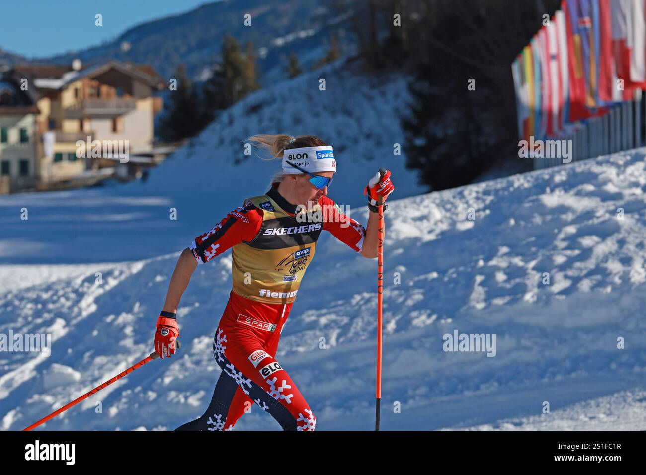 3rd January 2025; Val Di Fiemme, Lago di Tesero, Italy; 2025 FIS Cross ...