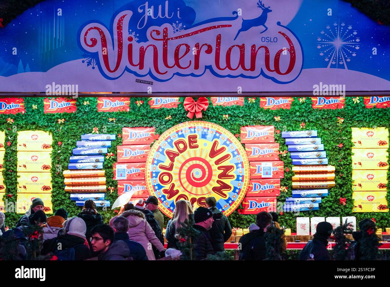 Verpflegungsbude im Jul i Vinterland, Weihnachtsmarkt Spikersuppa in ...