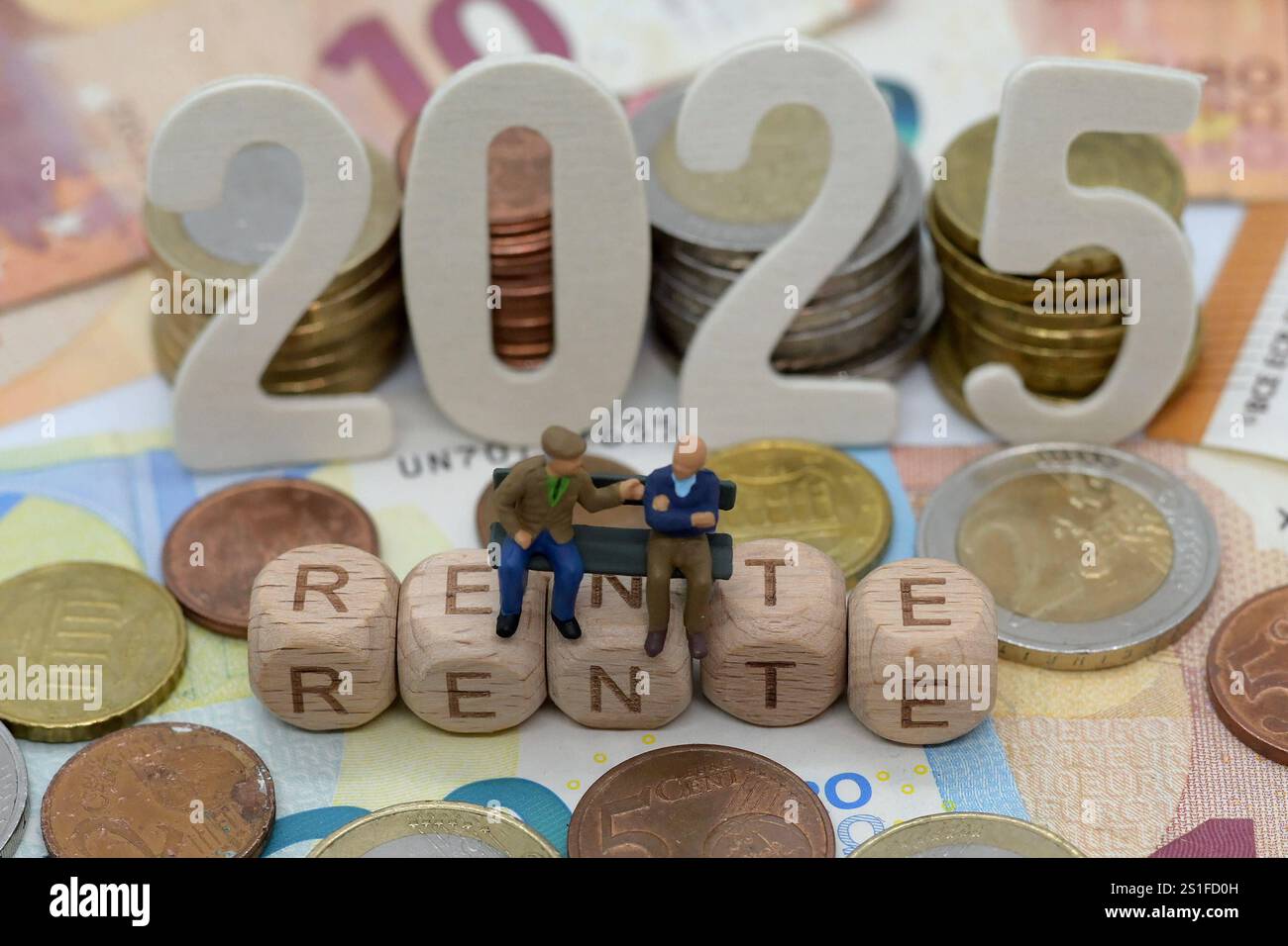 Symbolfoto Rente Die Rente ist in Deutschland weiterhin gesichrt ...