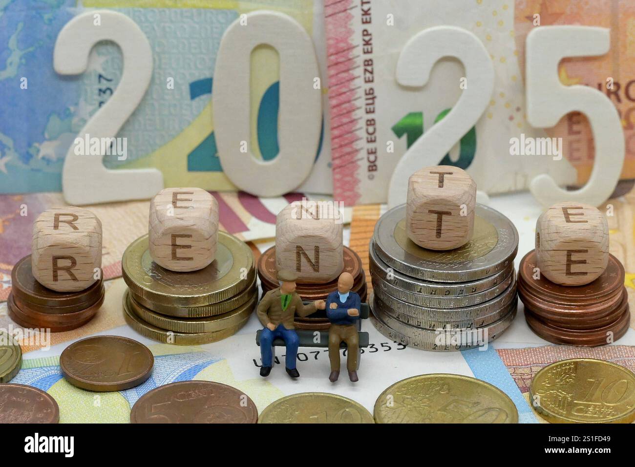 Symbolfoto Rente Die Rente ist in Deutschland weiterhin gesichrt. xJFx ...