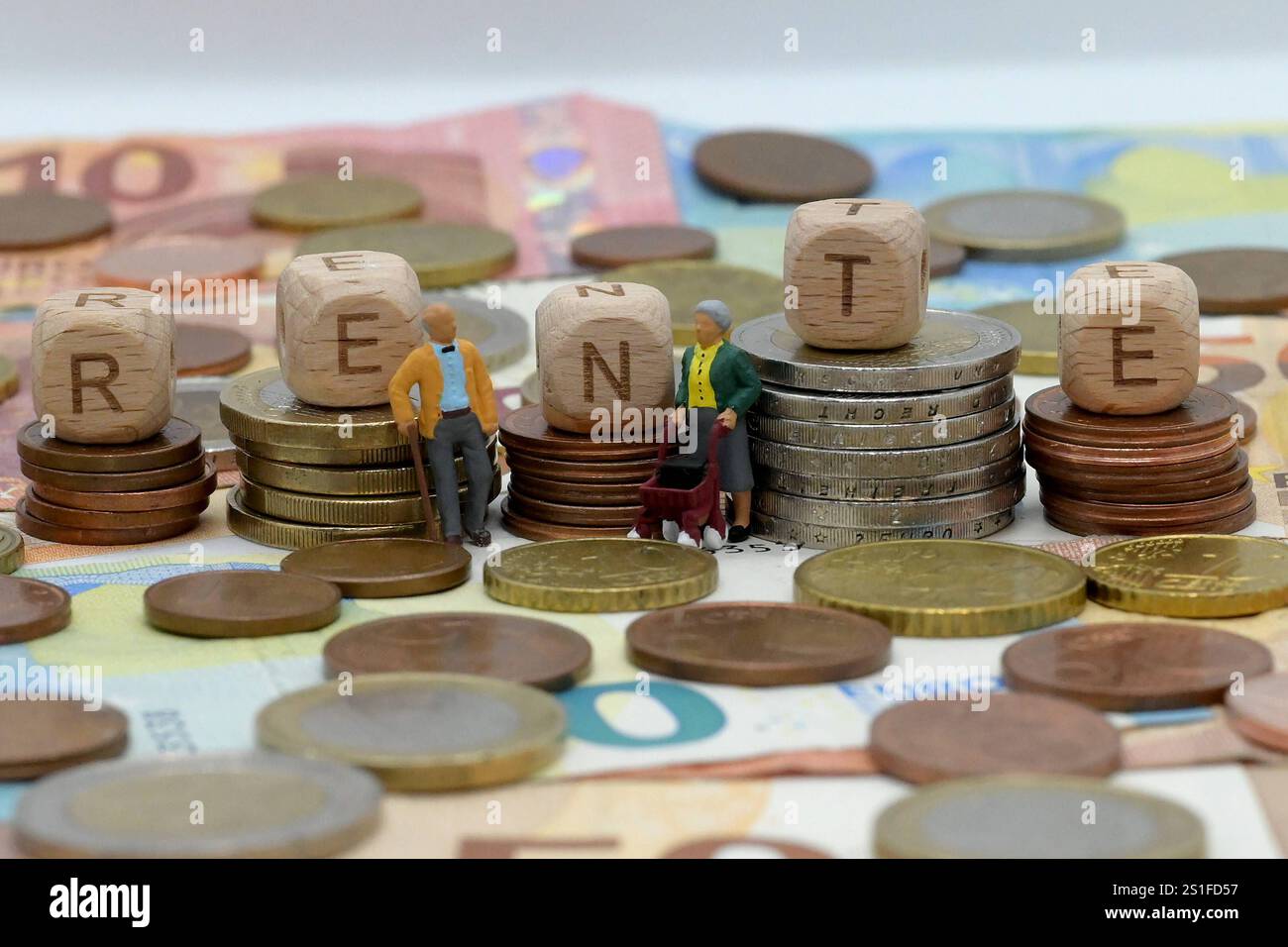 Symbolfoto Rente Die Rente ist in Deutschland weiterhin gesichrt ...