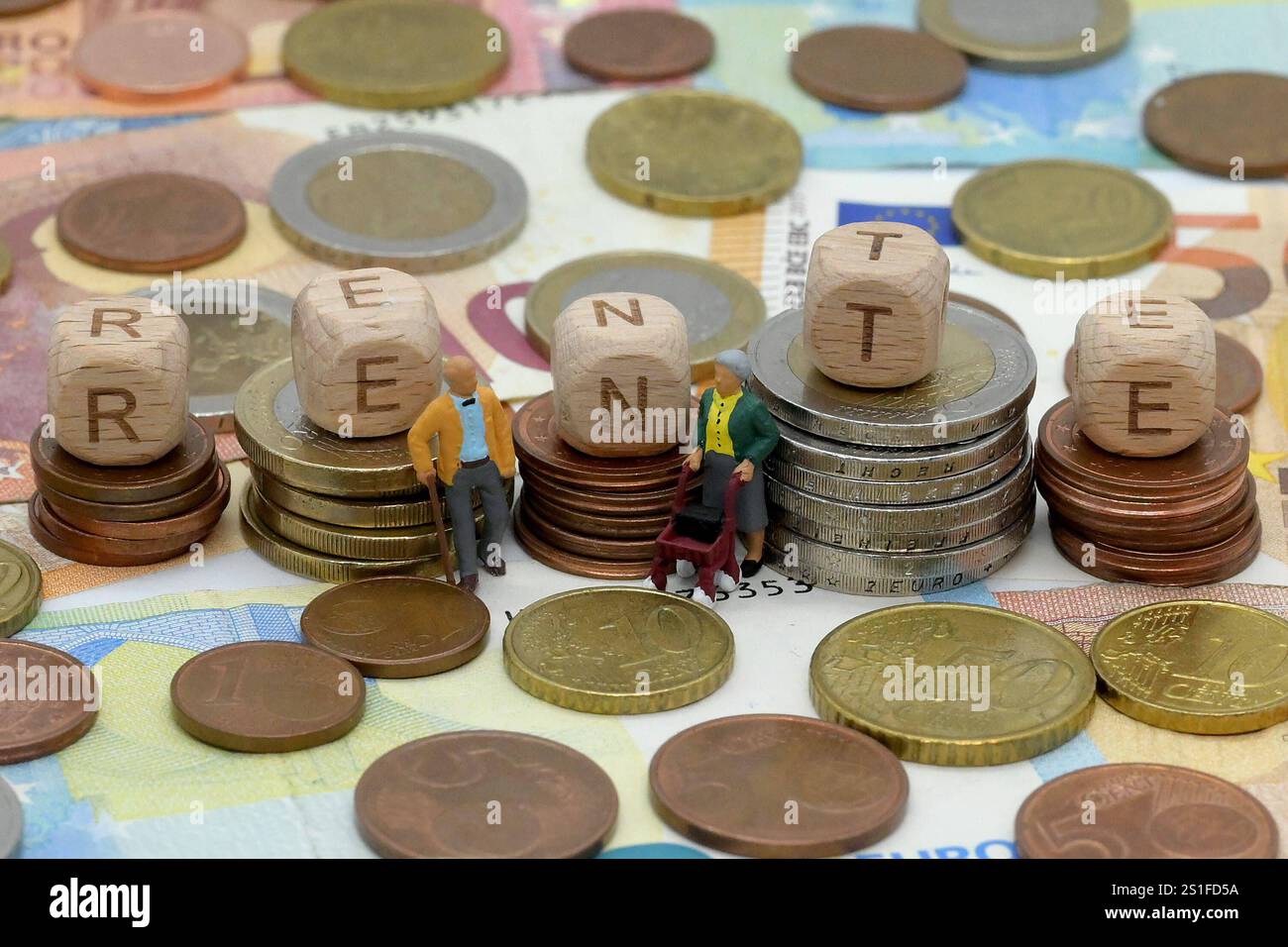 Symbolfoto Rente Die Rente ist in Deutschland weiterhin gesichrt ...