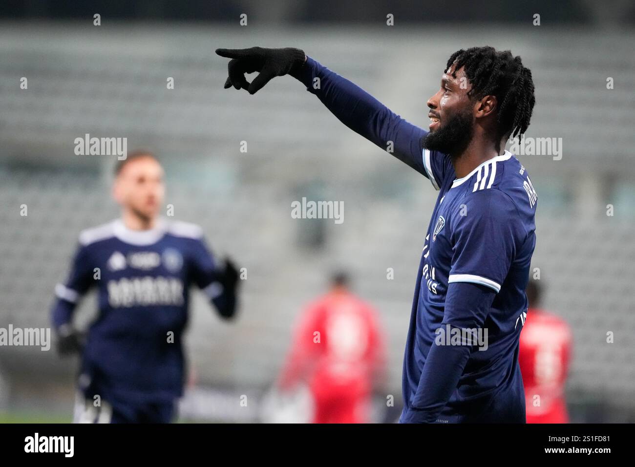 11 Jean-Philippe KRASSO (pfc) during the Ligue 2 BKT match between ...
