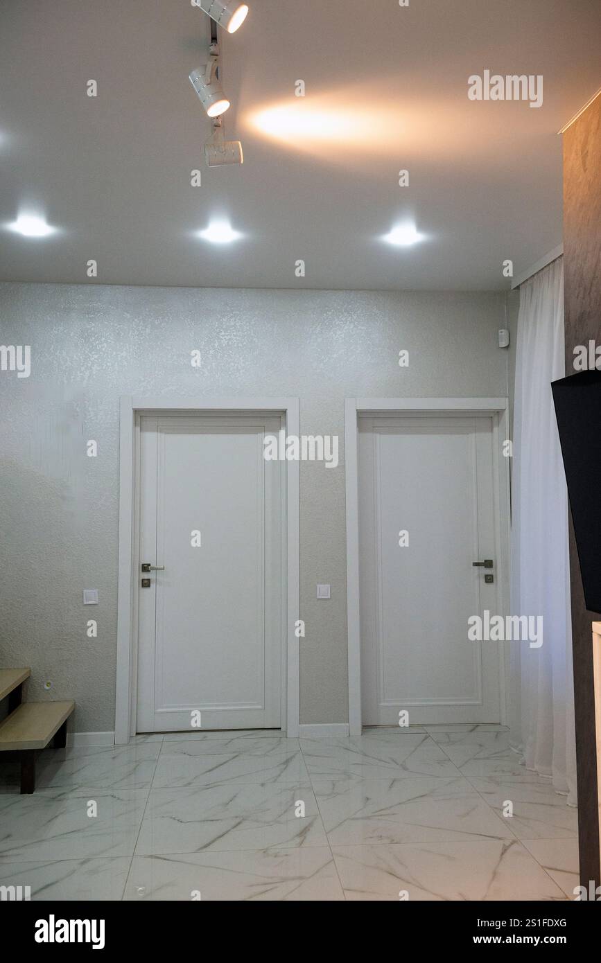 Two doors inside the house Stock Photo - Alamy