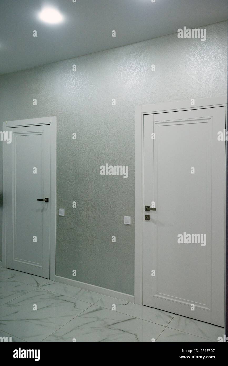 Two doors inside the house Stock Photo - Alamy