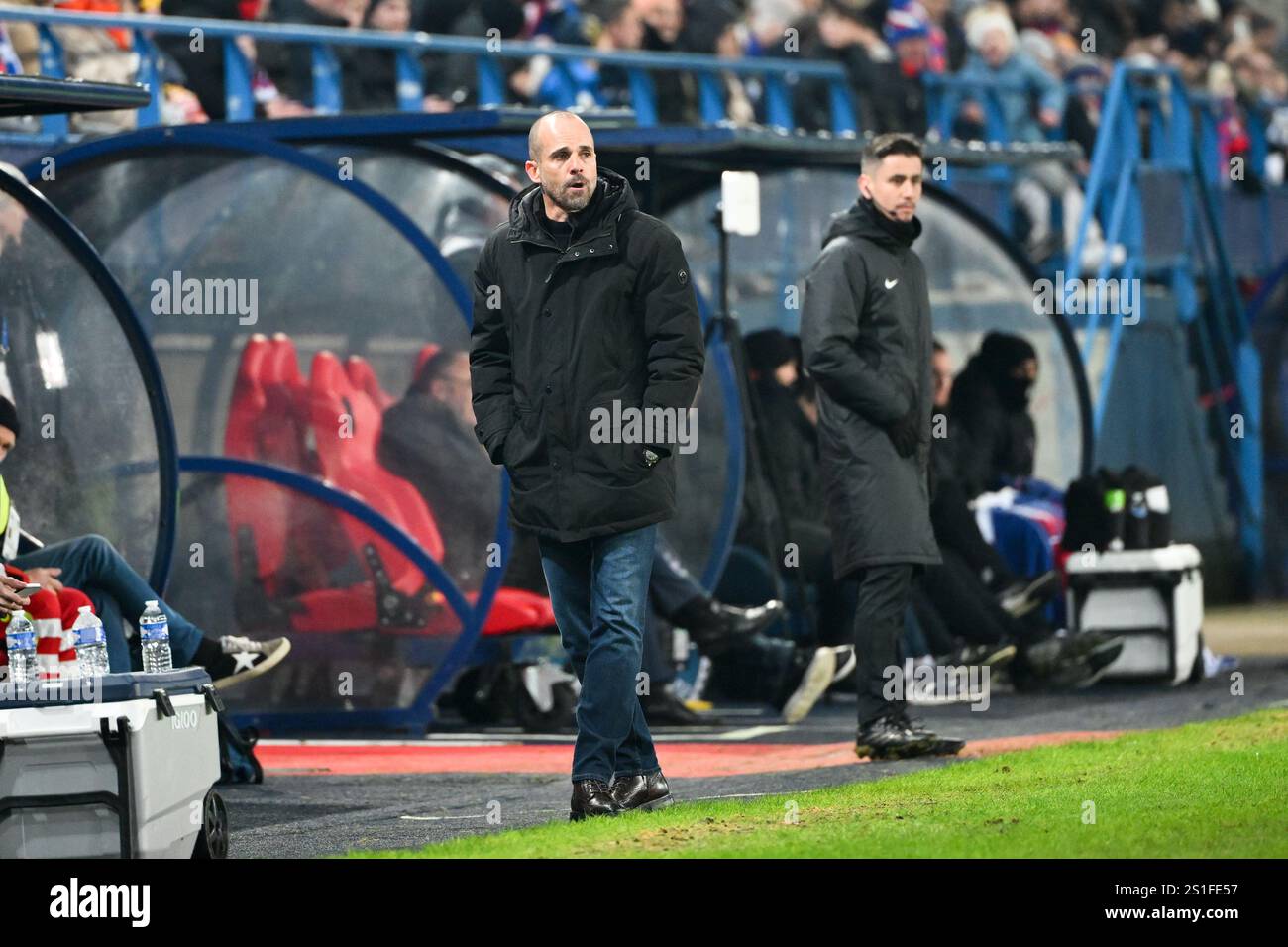 Bruno BALTAZAR (Entraineur Caen SMC) during the Ligue 2 BKT match ...