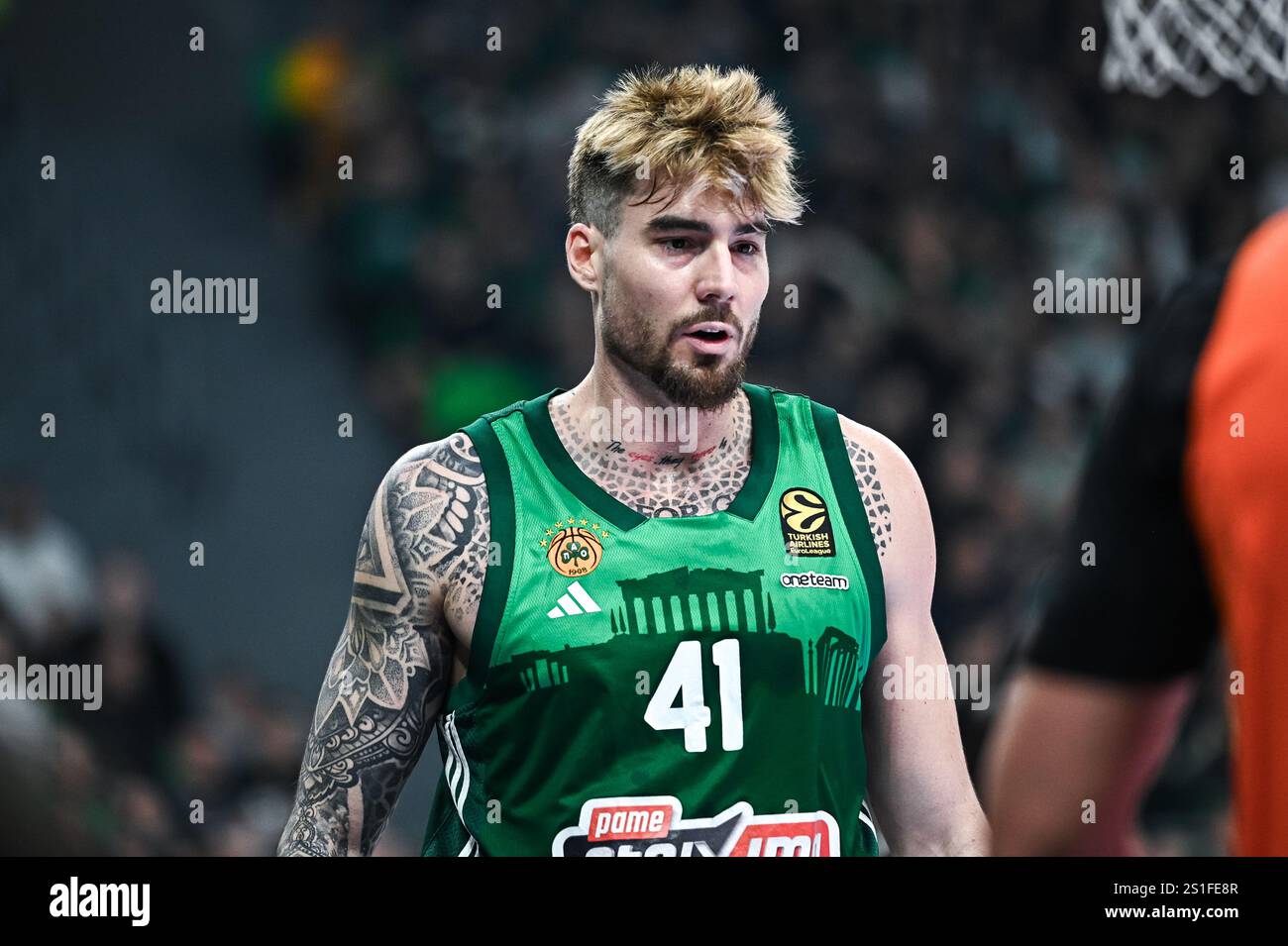 Athens, Athens, Greece. 3rd Jan, 2025. 41 JUANCHO HERNANGOMEZ of ...