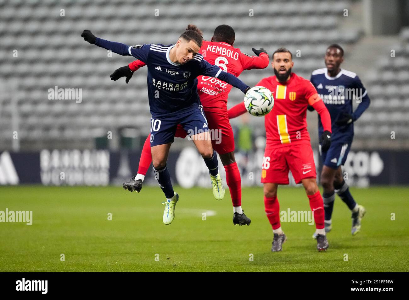 10 Ilan KEBBAL (pfc) during the Ligue 2 BKT match between Paris FC and ...