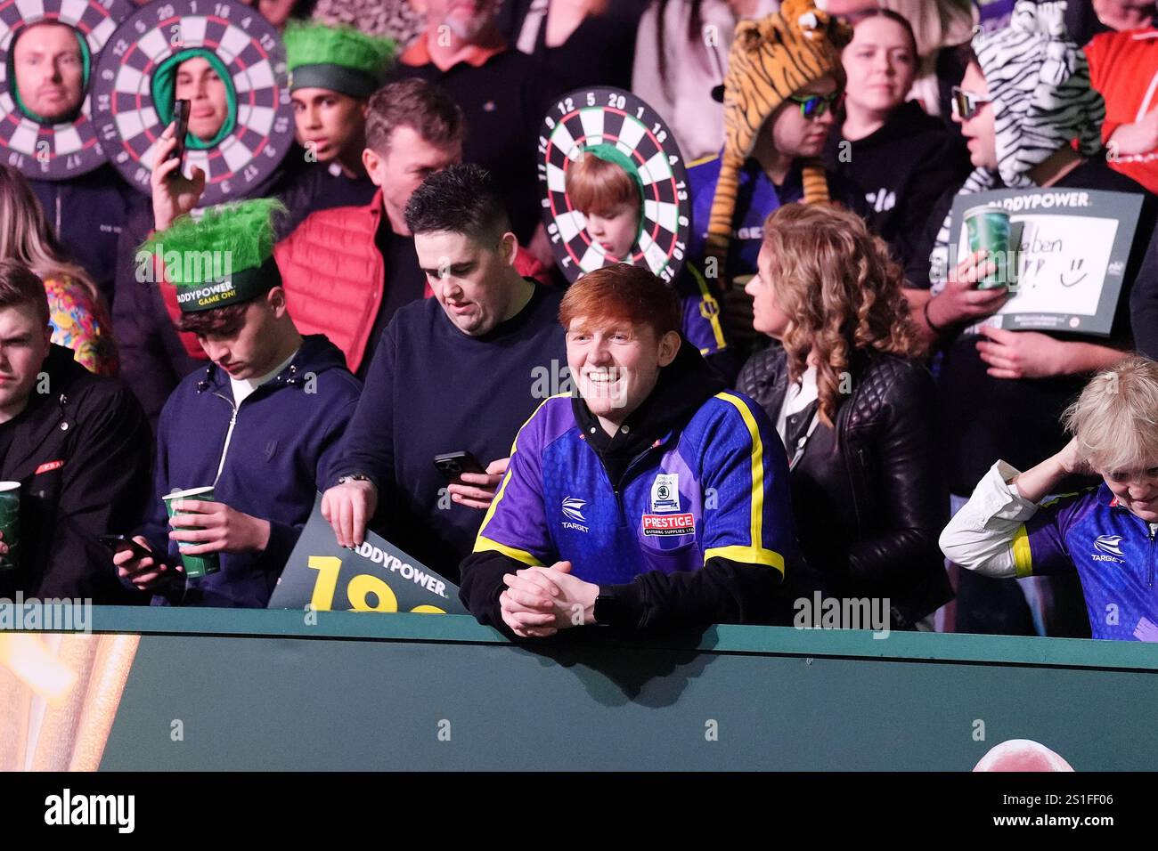 Youtuber Morgan Burtwistle, known as "Angry Ginge" watches on during ...