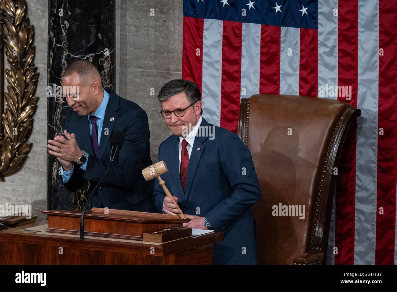 Washington, USA. 03rd Jan, 2025. Speaker of the US House of ...