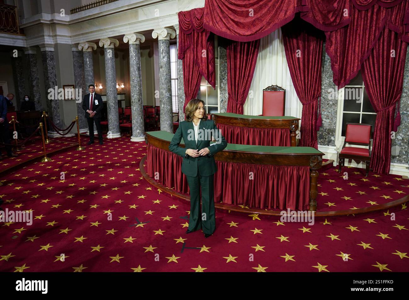 Washington, United States. 03rd Jan, 2025. Vice President Kamala Harris ...