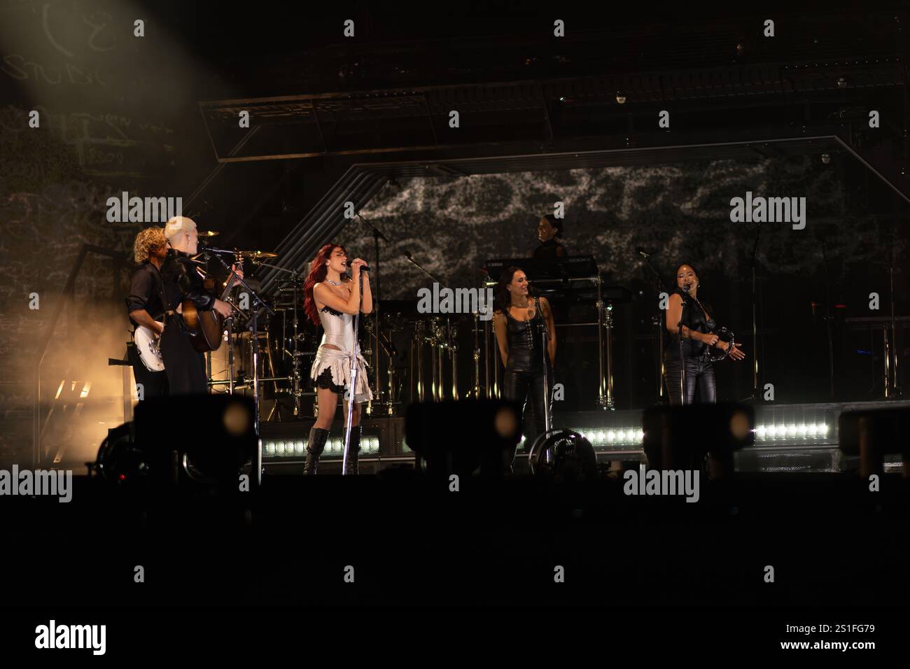 Dua Lipa Live At Glastonbury Festival on the Pyramid Stage 28 June 2024 ...