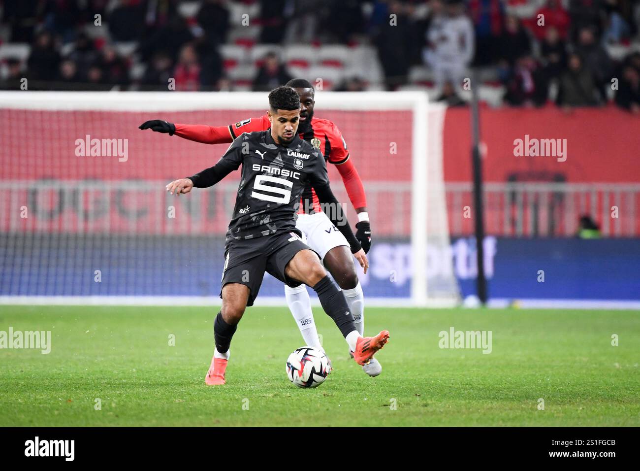 11 Ludovic BLAS (srfc) during the Ligue 1 McDonald's match between Nice ...