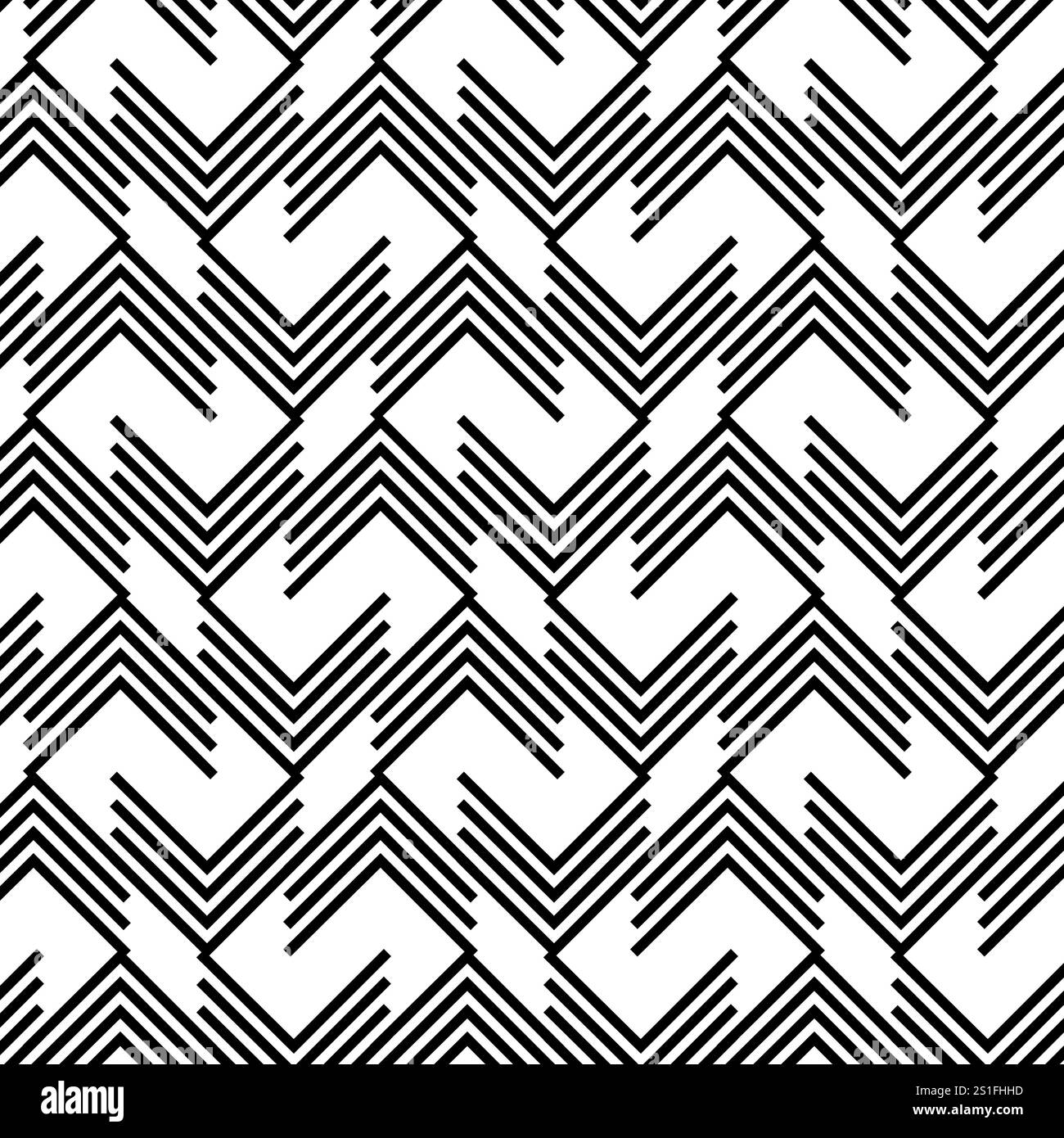 Geometric zig zag pattern, herringbone, vector Stock Vector Image & Art - Alamy