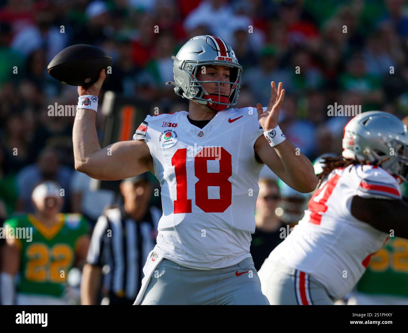 Pasadena, California, USA. 01st Jan, 2025. Ohio State Buckeyes ...