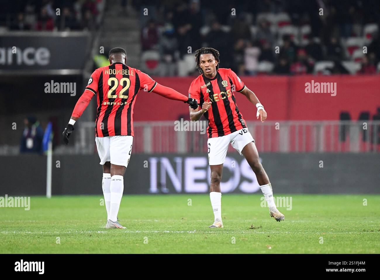 06 Hicham BOUDAOUI (ogcn) during the Ligue 1 McDonald's match between ...