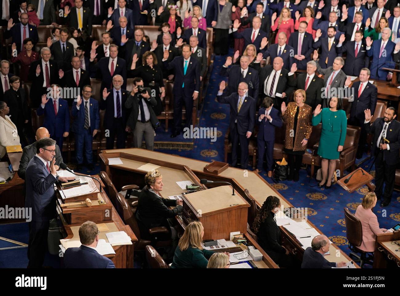 Washington, United States. 03rd Jan, 2025. Members of the 119th ...