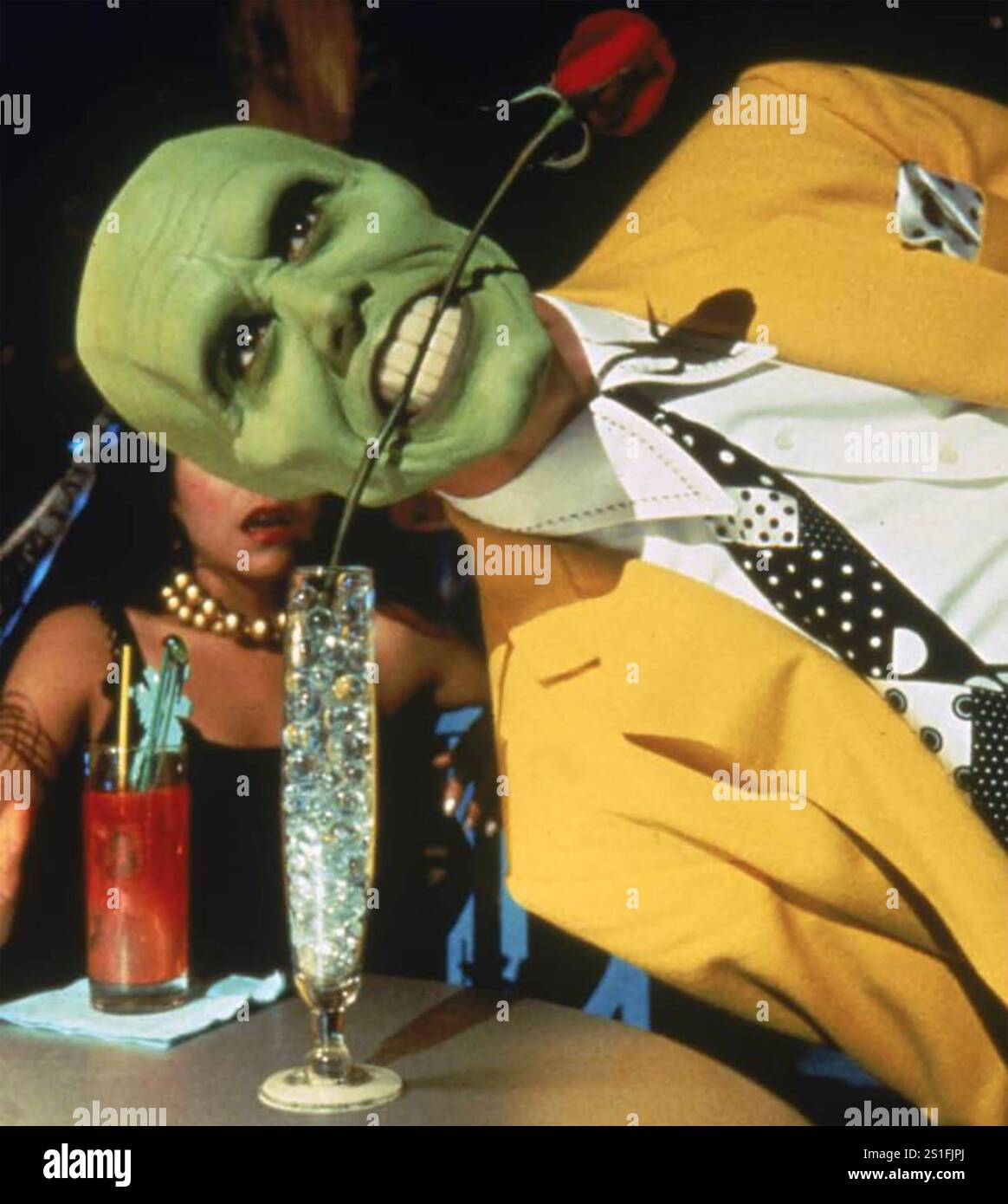 THE MASK 1994 New Line Cinema film with Jim Carrey Stock Photo - Alamy